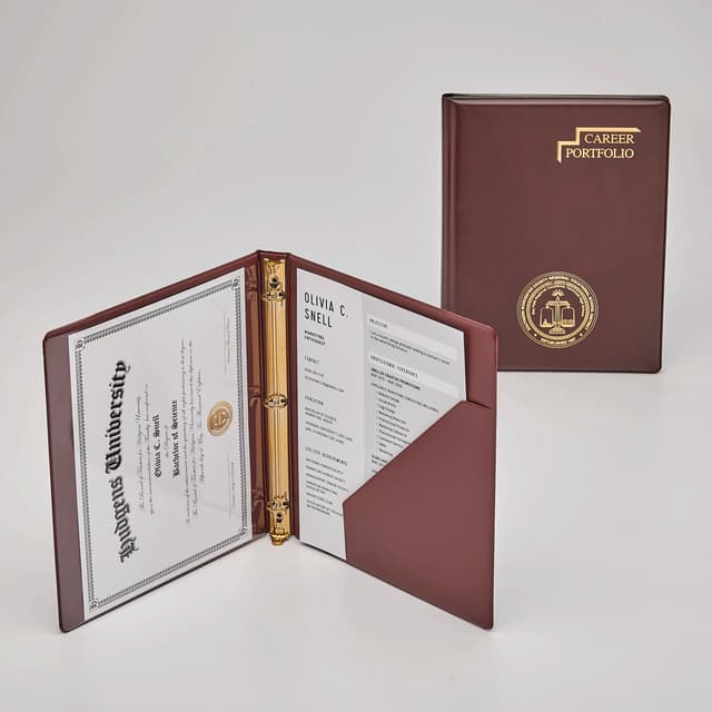 Career Binder by Career Courier, Made in USA | PDF