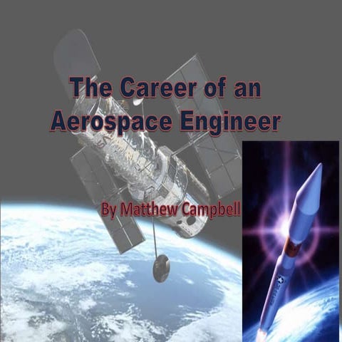 aerospace engineer power point | PPTX | Science