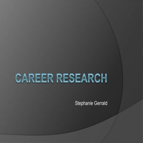 Career PowerPoint | PPT