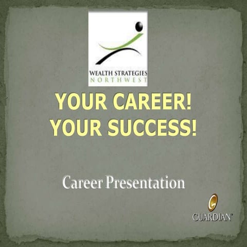 Career presentation | PPT