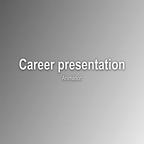 Career project | PPT