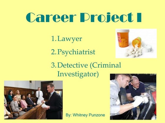 Career research project example | PPTX | Mental Health | Diseases and ...