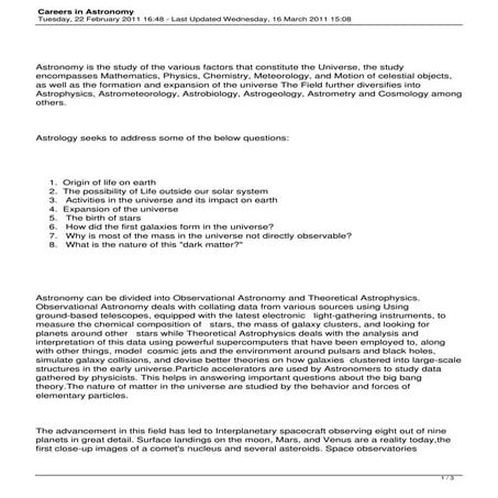 Careers in-astronomy | PDF