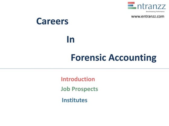 Forensic accounting and fraud detection in India ||Iacuity fintech | PPT