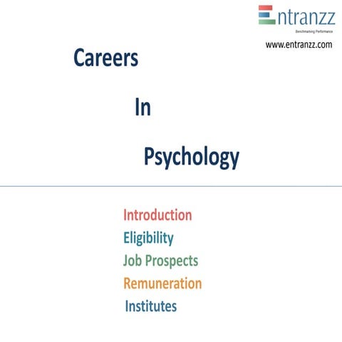 Careers in psychology | PPT