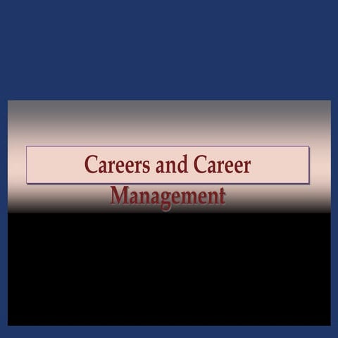 Careers and Career Management - PPT 11.pptx