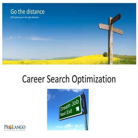 Career Search Optimization | PPT
