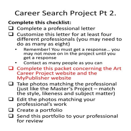 Scavenger Hunt | PPTX