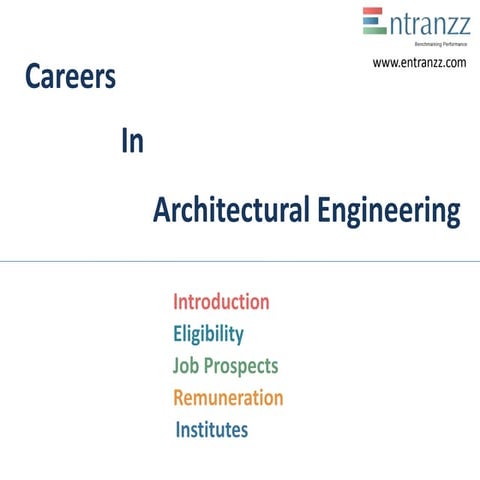 Careers in architectural engineering | PPT