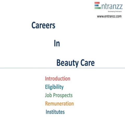 Careers in beauty care | PPTX