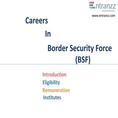 Careers in border security force | PPT