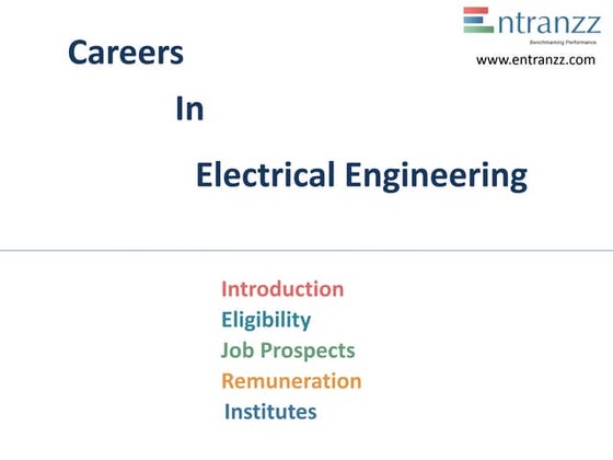 Introduction to Electrical Engineering branch of Engineering | PPTX