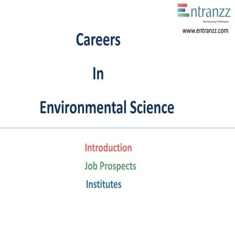 Careers in environmental science | PDF