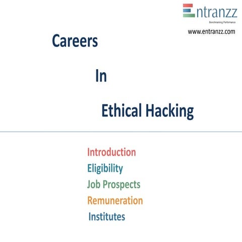 Careers in ethical hacking | PPT