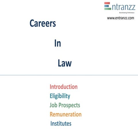 Careers in law | PPTX