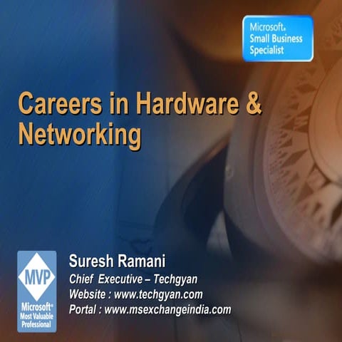Careers in networking | PPT