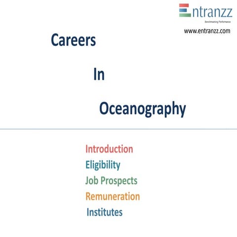 Careers in oceanography | PDF