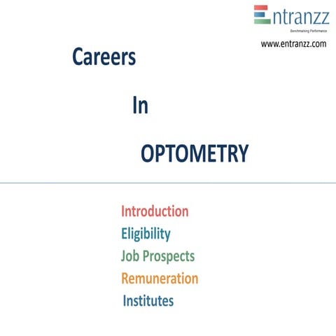 Careers in optometry | PDF