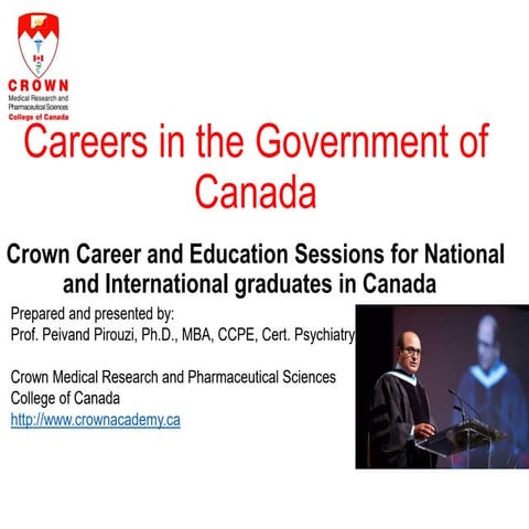 Careers in the government of Canada | PDF
