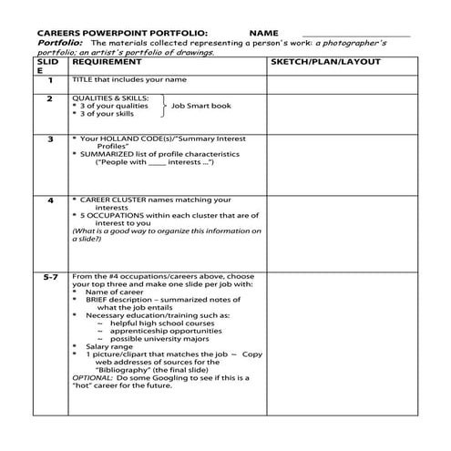 Dream Job Project | PDF