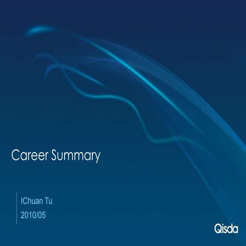 Career Summary | PPT
