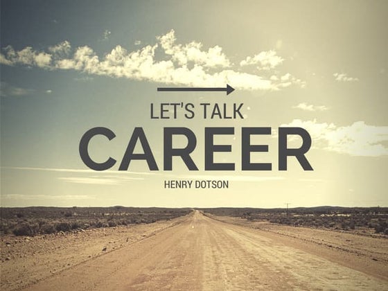 Career talk | PPTX