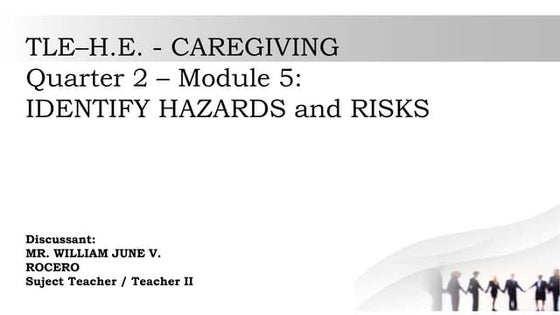 Hazards and risks in the workplace | PPTX