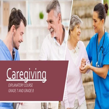 K to 12 caregiving learning modules | PDF