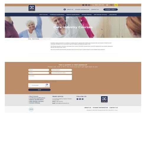 Care Industry Courses - AMA Training.pptx