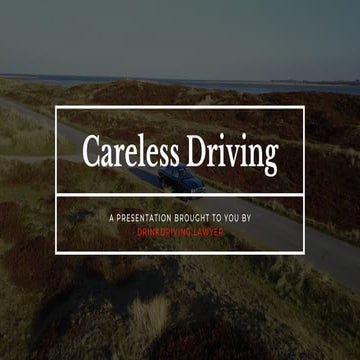Careless Driving | PDF