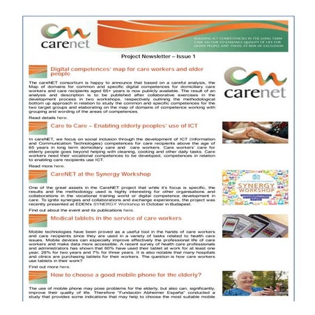 CareNET project explained | PPT