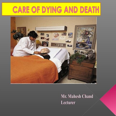 Care of dying and death | PPT