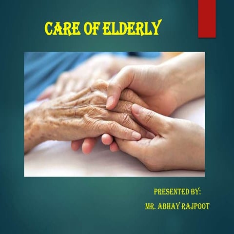 The aging ppt | PPTX