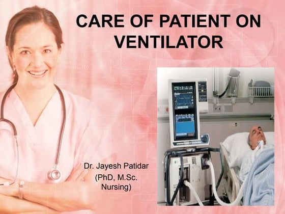 Care of patient on ventilator | PPT