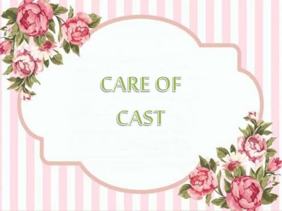 Traction ,cast and fixation | PPT