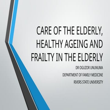 E3- Healthy ageing Healthy ageing .pptx