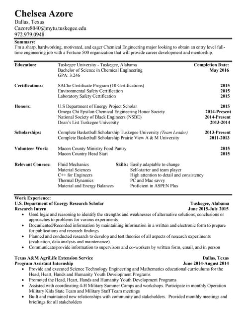 Resume and ADF cover letter | PDF