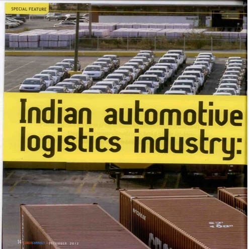 Interview on India Automotive Logistics | PDF