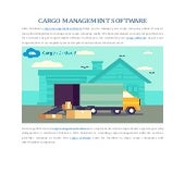 Cargo management software