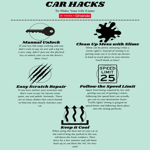 Car Hacks to Make Your Life Easier | PDF