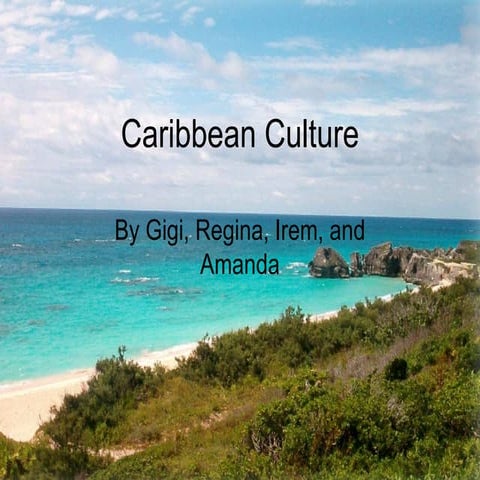 Caribbean Culture | PPT