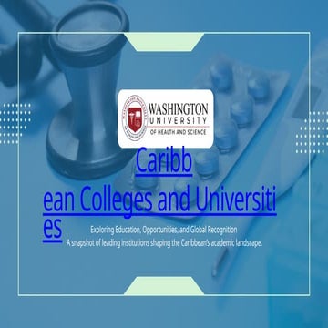 Caribbean Colleges and Universities.pptx