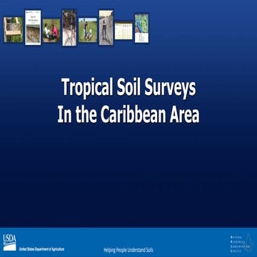 Status, Priorities and Needs for Sustainable Soil Management in Jamaica ...