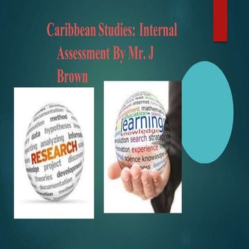 carib seminars presentation. power point | PPT