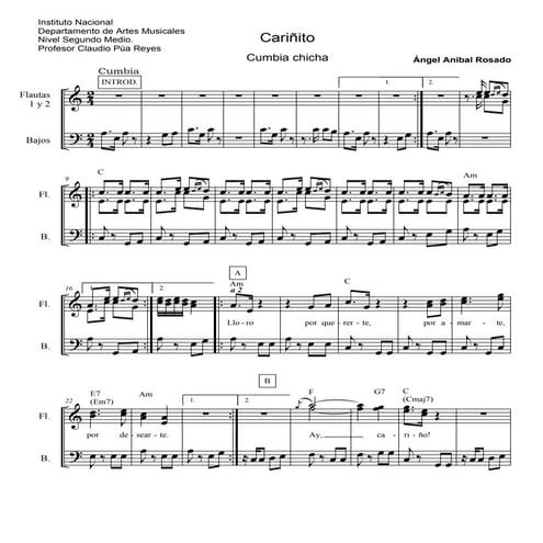 Cariñito letra | PDF