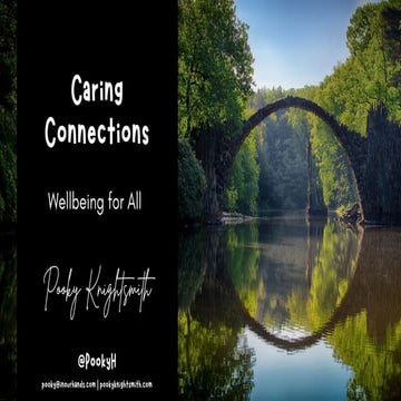 Caring Connections - Wellbeing for All - slides | PPTX