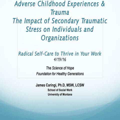 4 secondary traumatic stress | PPTX