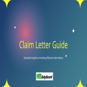 Car Insurance Claim Letter, Insurance Claim | PPTX
