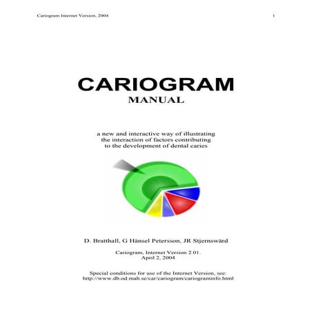 Cariogram manual 201net | PDF