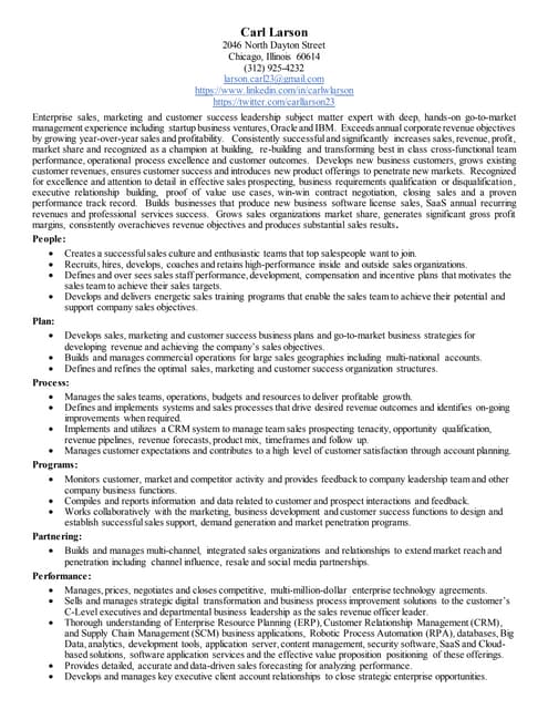 Michael Carney CV | PDF